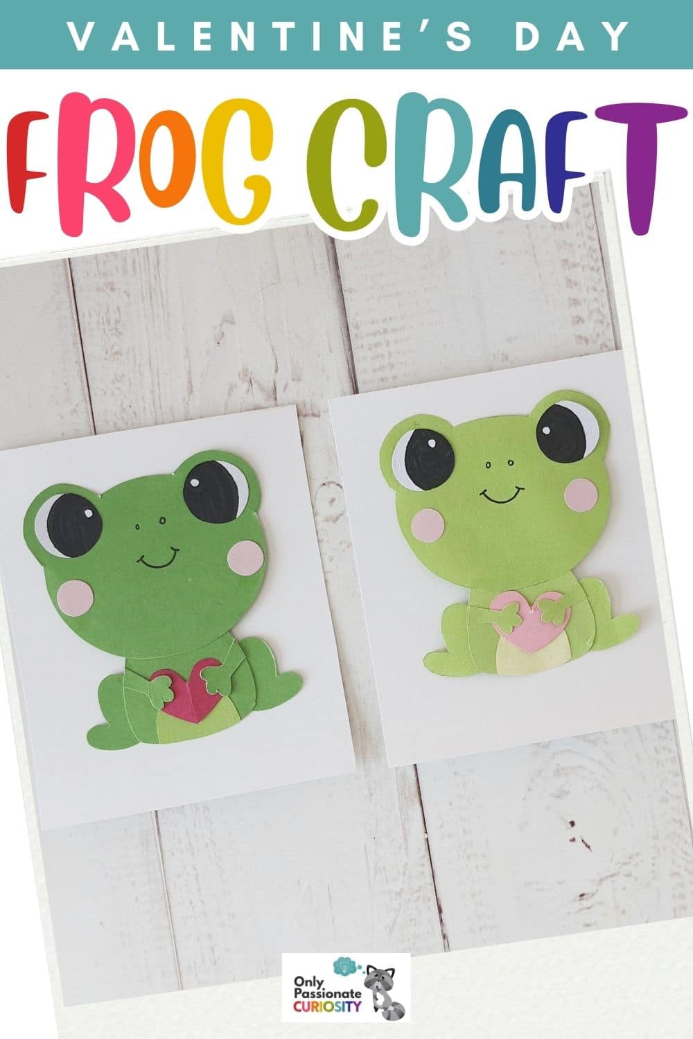 Valentine's Day Frog Craft