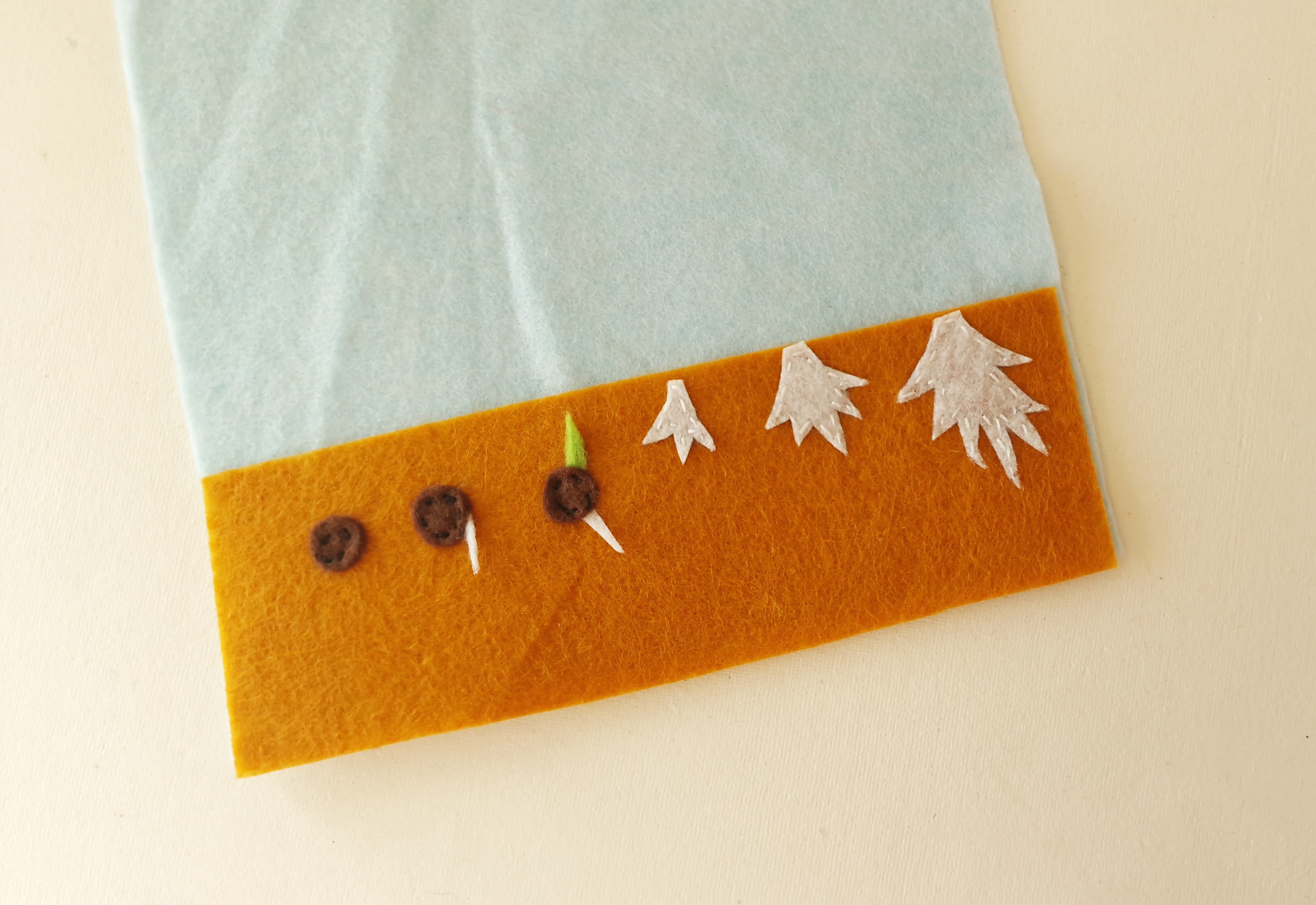 Felt Flower Life Cycle Craft 5998