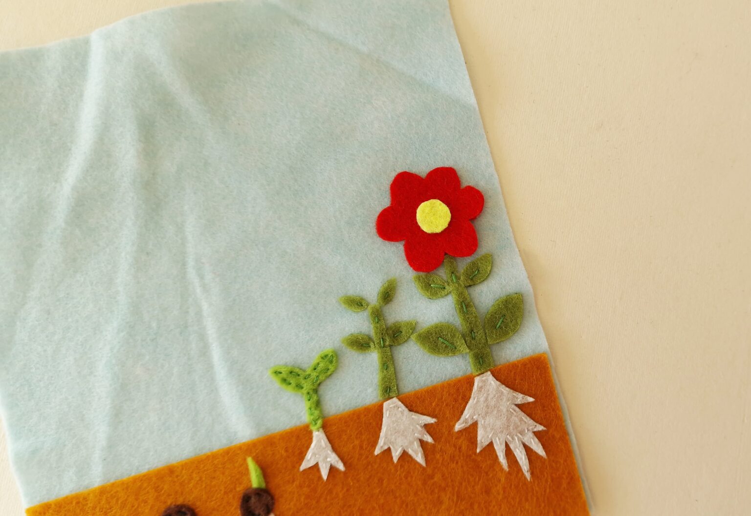 Felt Flower Life Cycle Craft 7691
