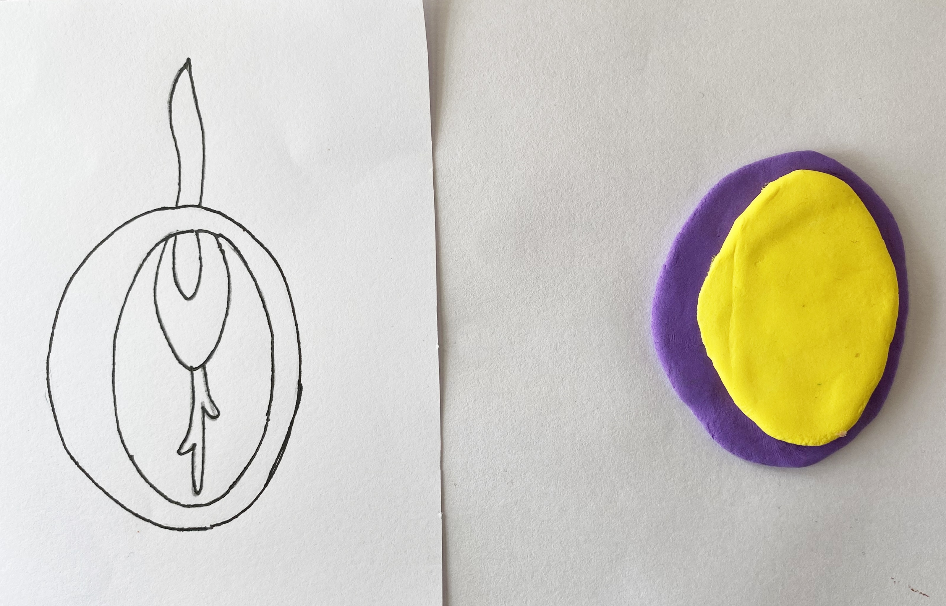 Parts of a Seed Clay Craft