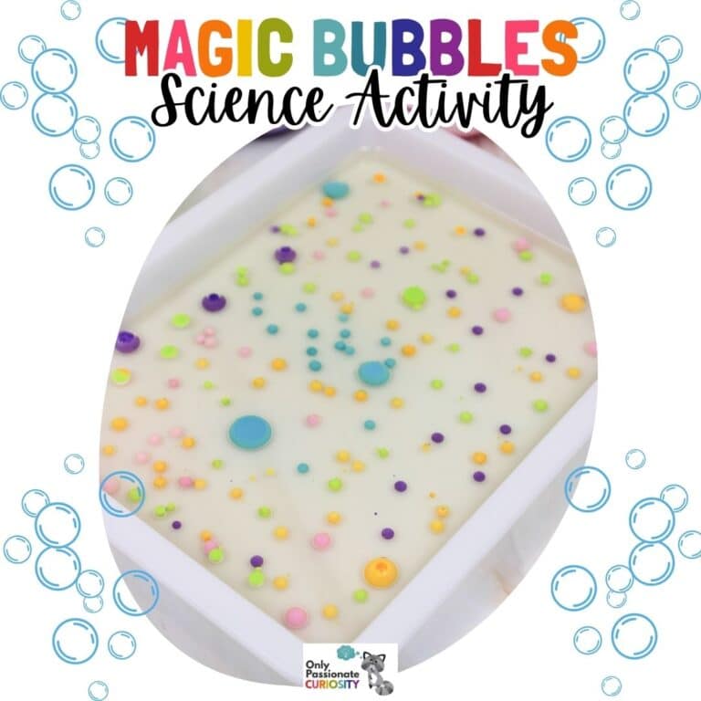 Magic Bubbles Science Experiment