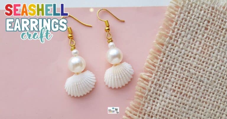Seashell Earrings Craft