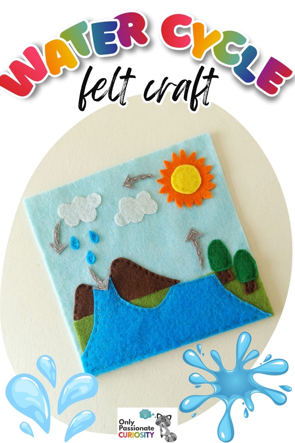 Felt Water Cycle Craft
