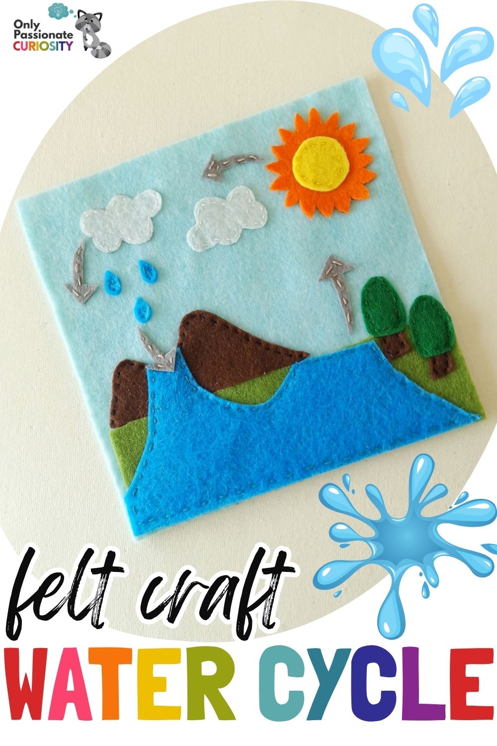 Felt Water Cycle Craft