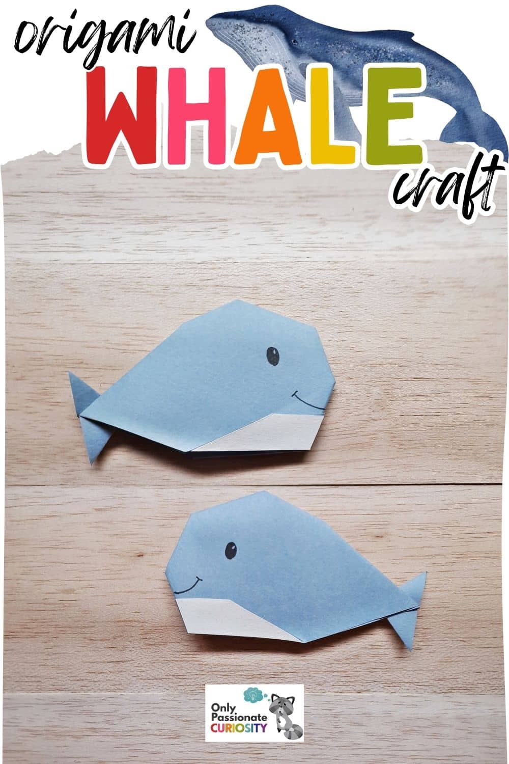 Origami Whale Craft