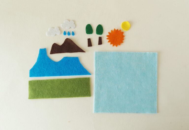 Felt Water Cycle Craft