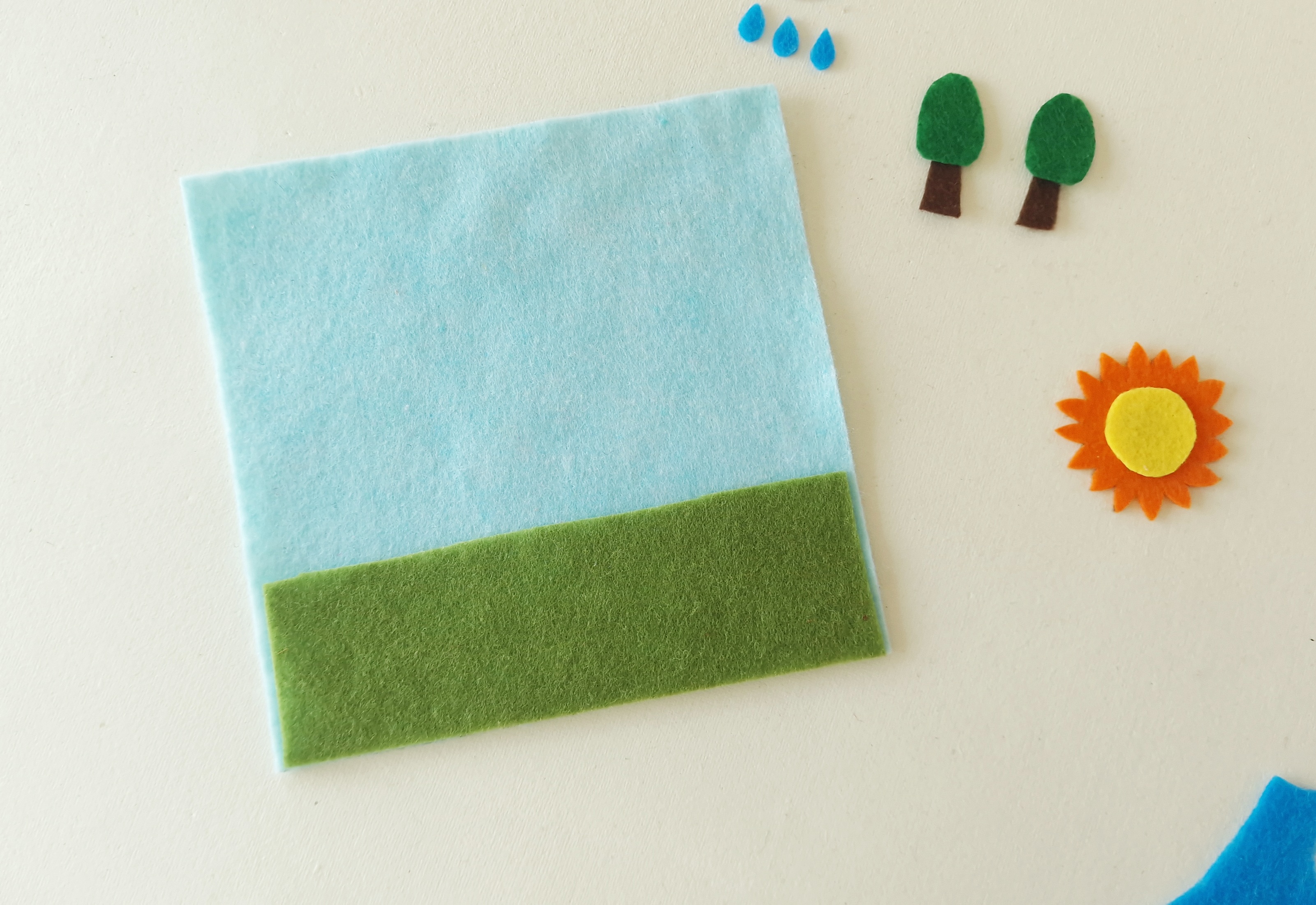 Felt Water Cycle Craft