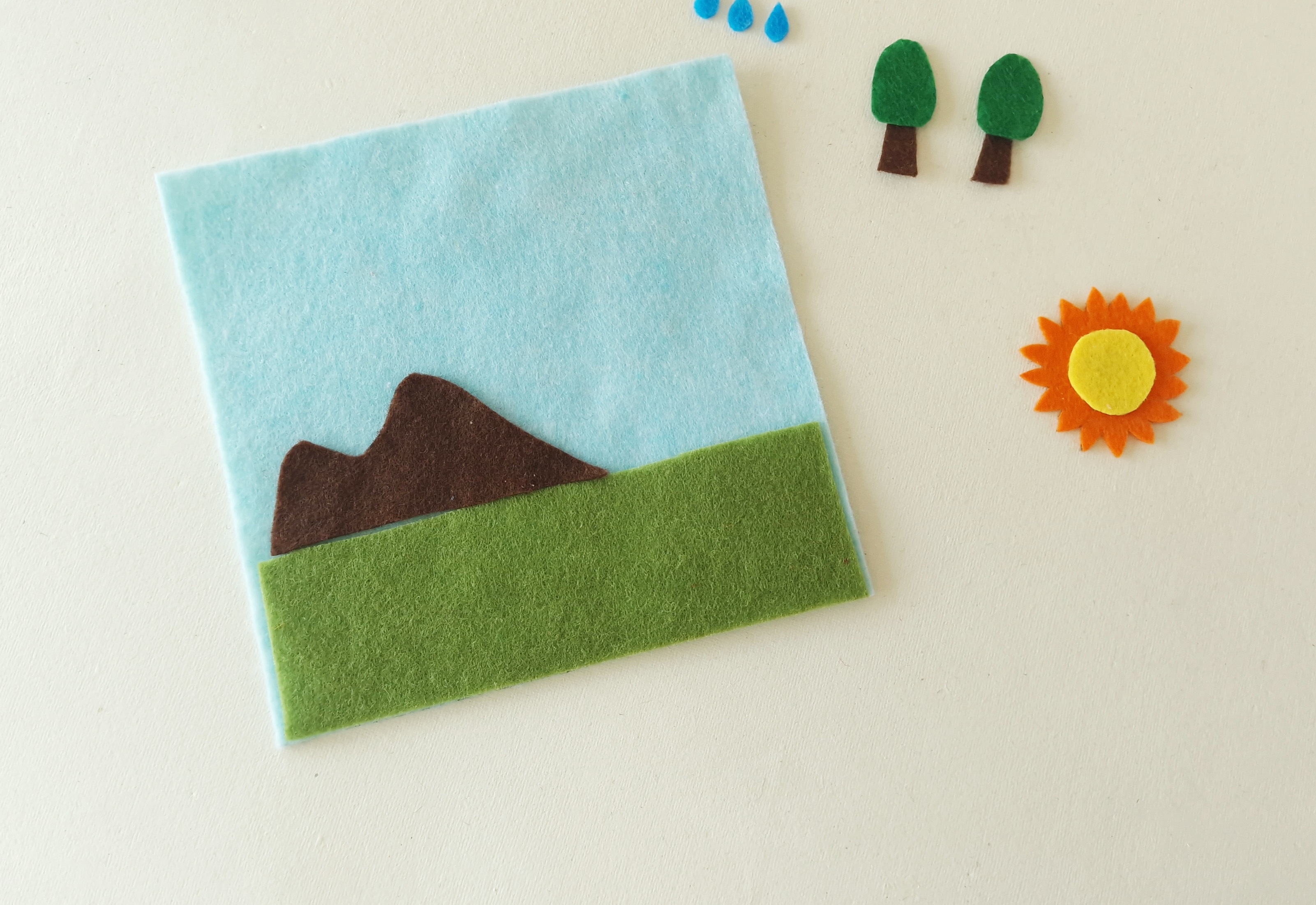 Felt Water Cycle Craft