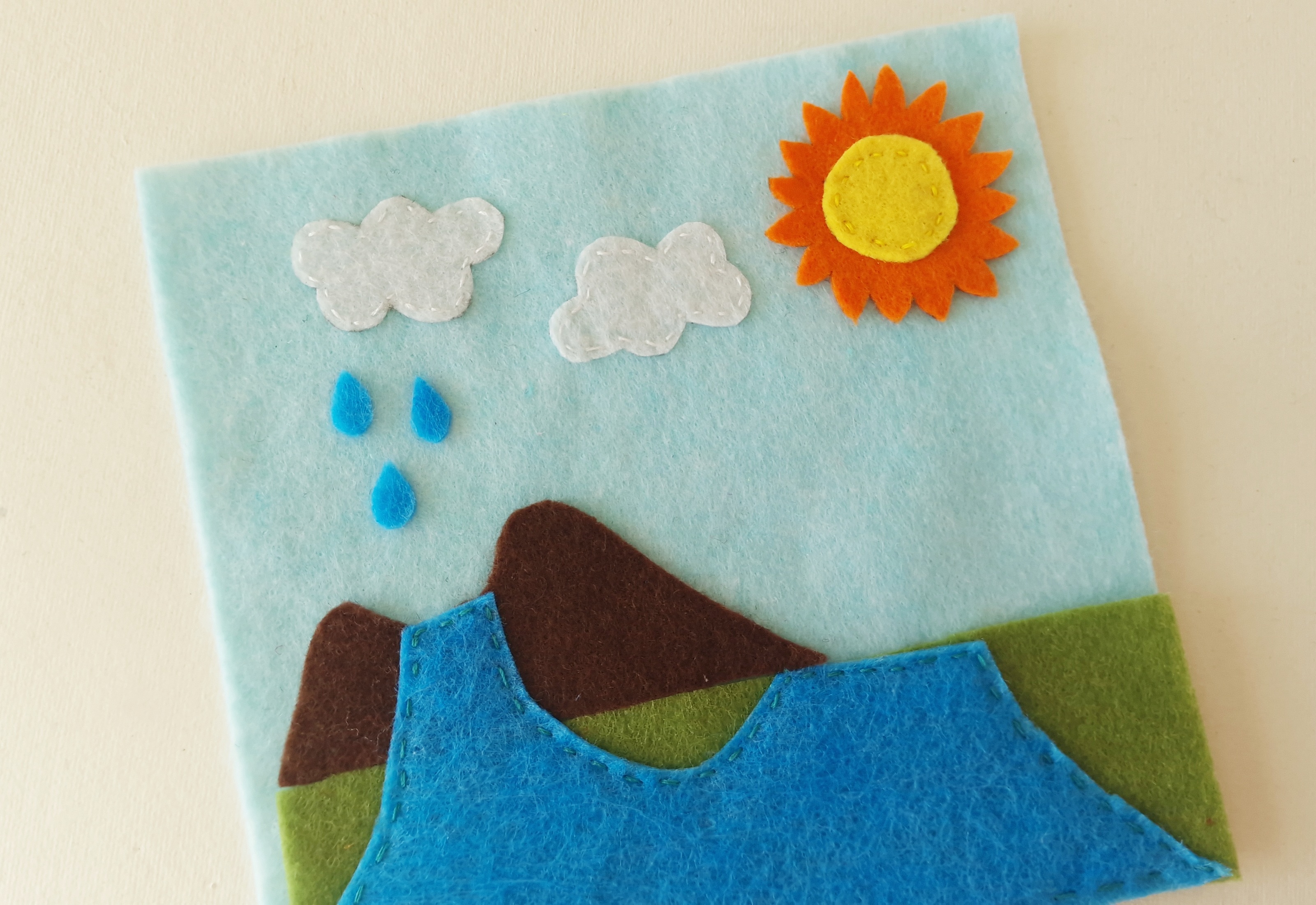 Felt Water Cycle Craft