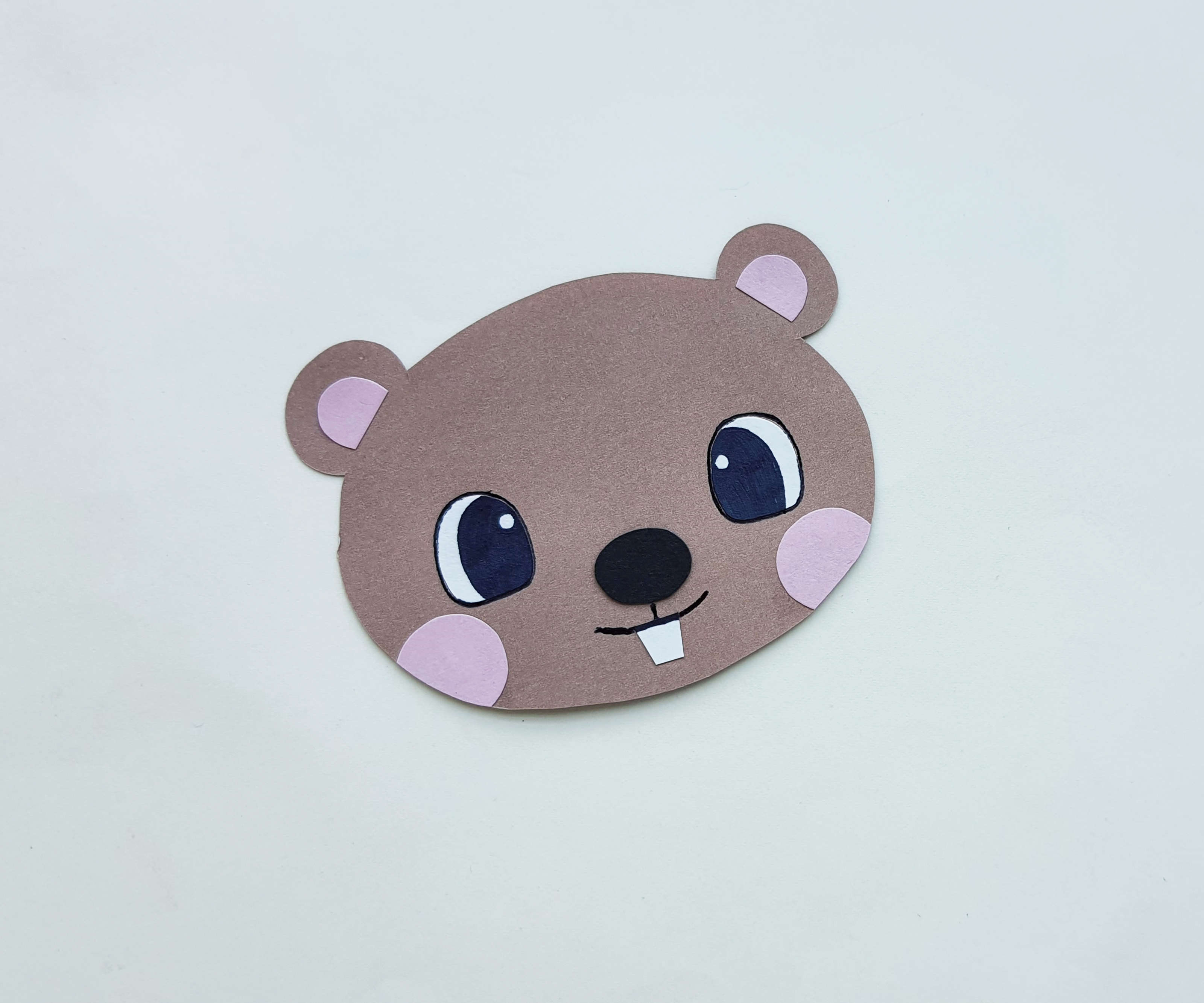 Paper Bag Beaver Puppet
