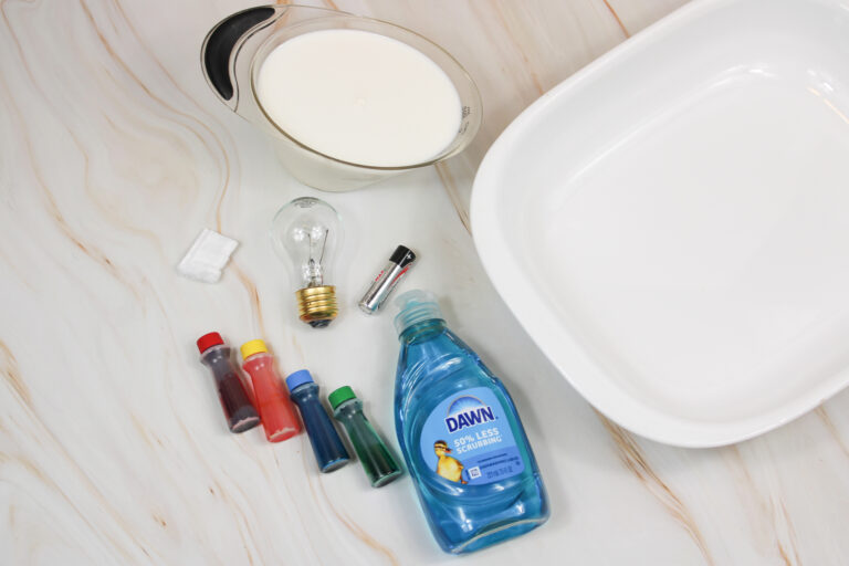 The Magic Milk Lightbulb Experiment: Science Fun for Homeschoolers ...