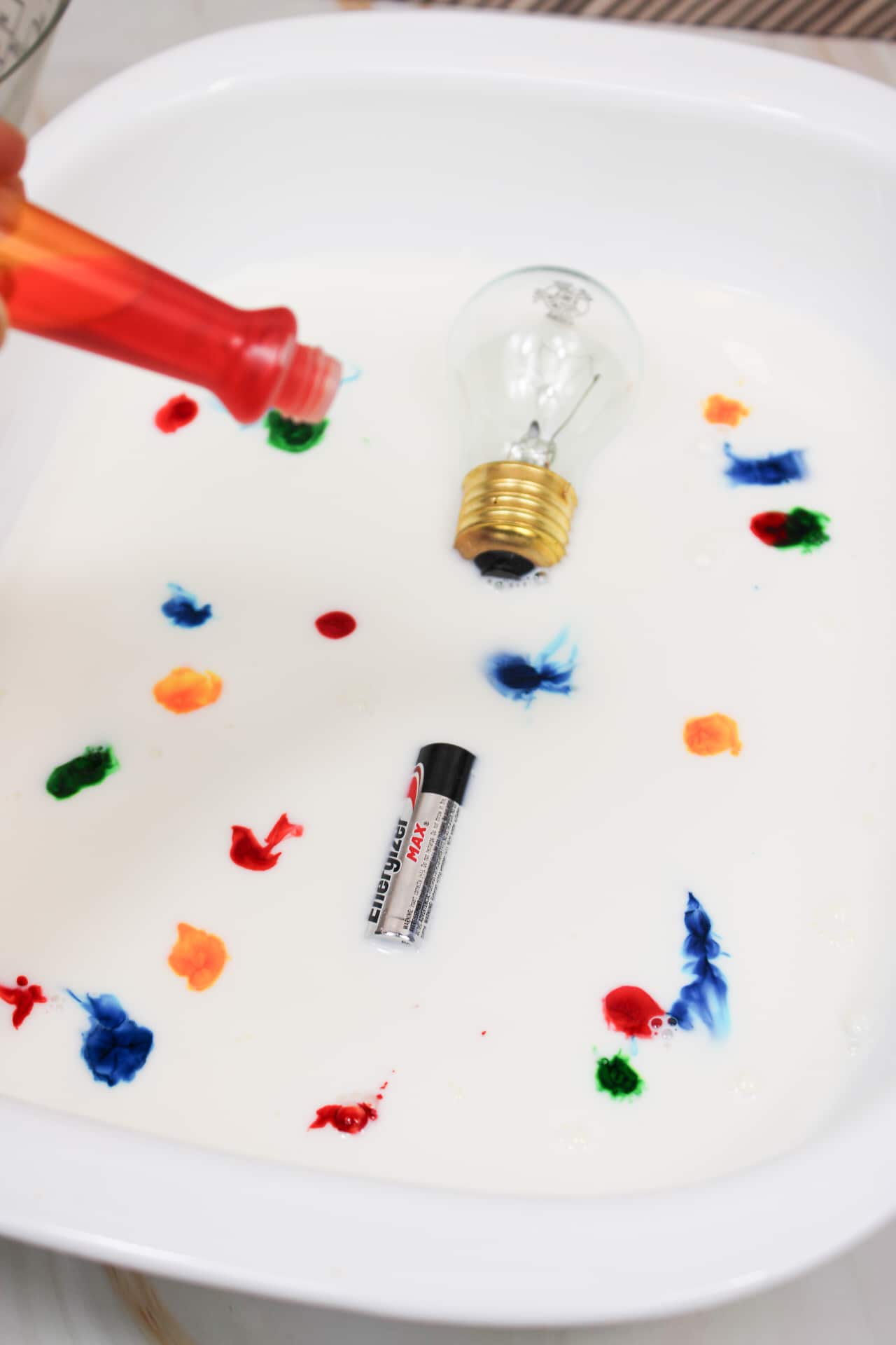 The Magic Milk Lightbulb Experiment: Science Fun for Homeschoolers ...
