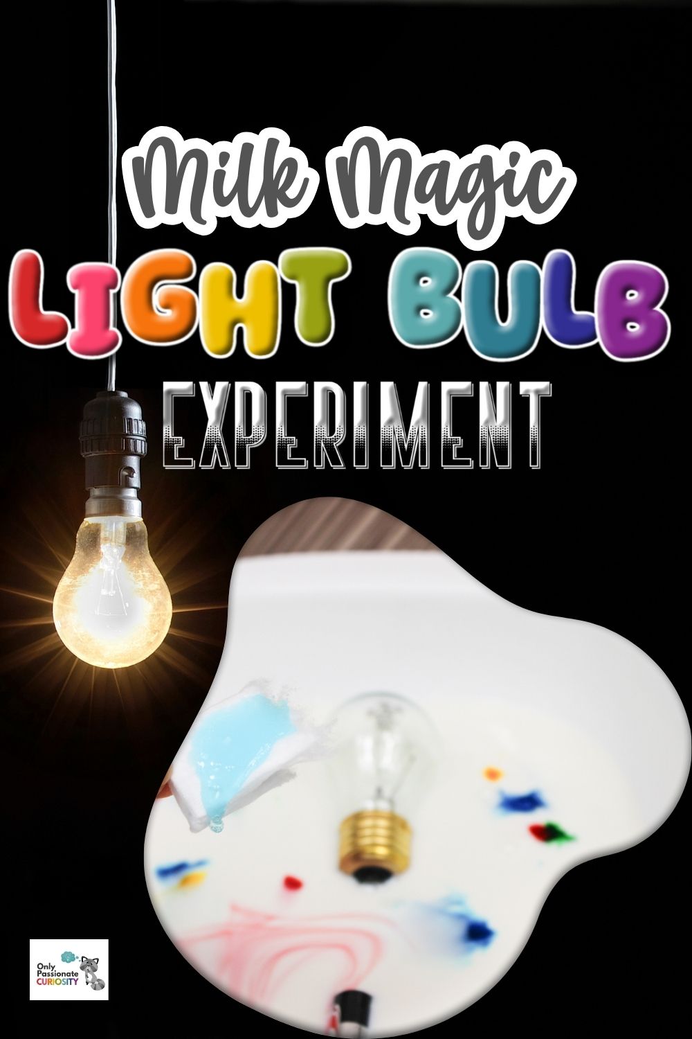 The Magic Milk Lightbulb Experiment: Science Fun for Homeschoolers ...