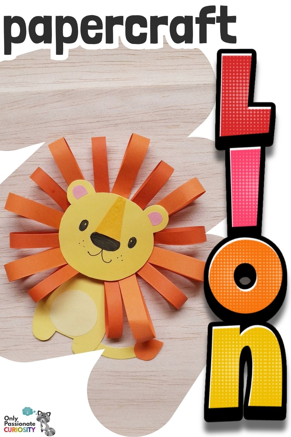 Lion Paper Craft