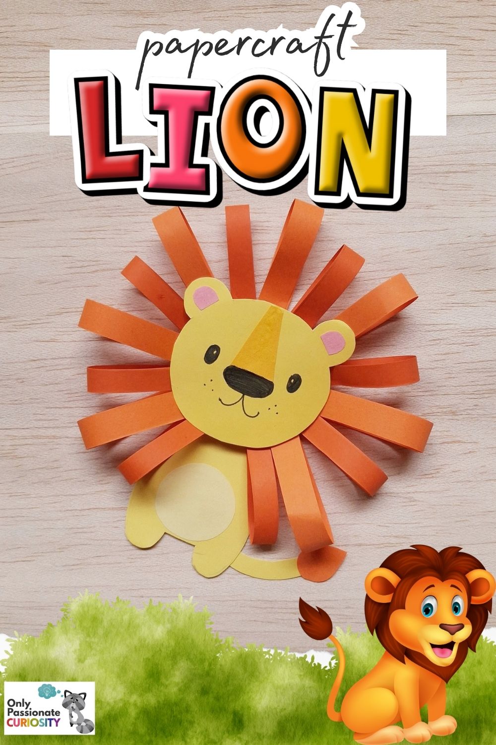 Lion Paper Craft