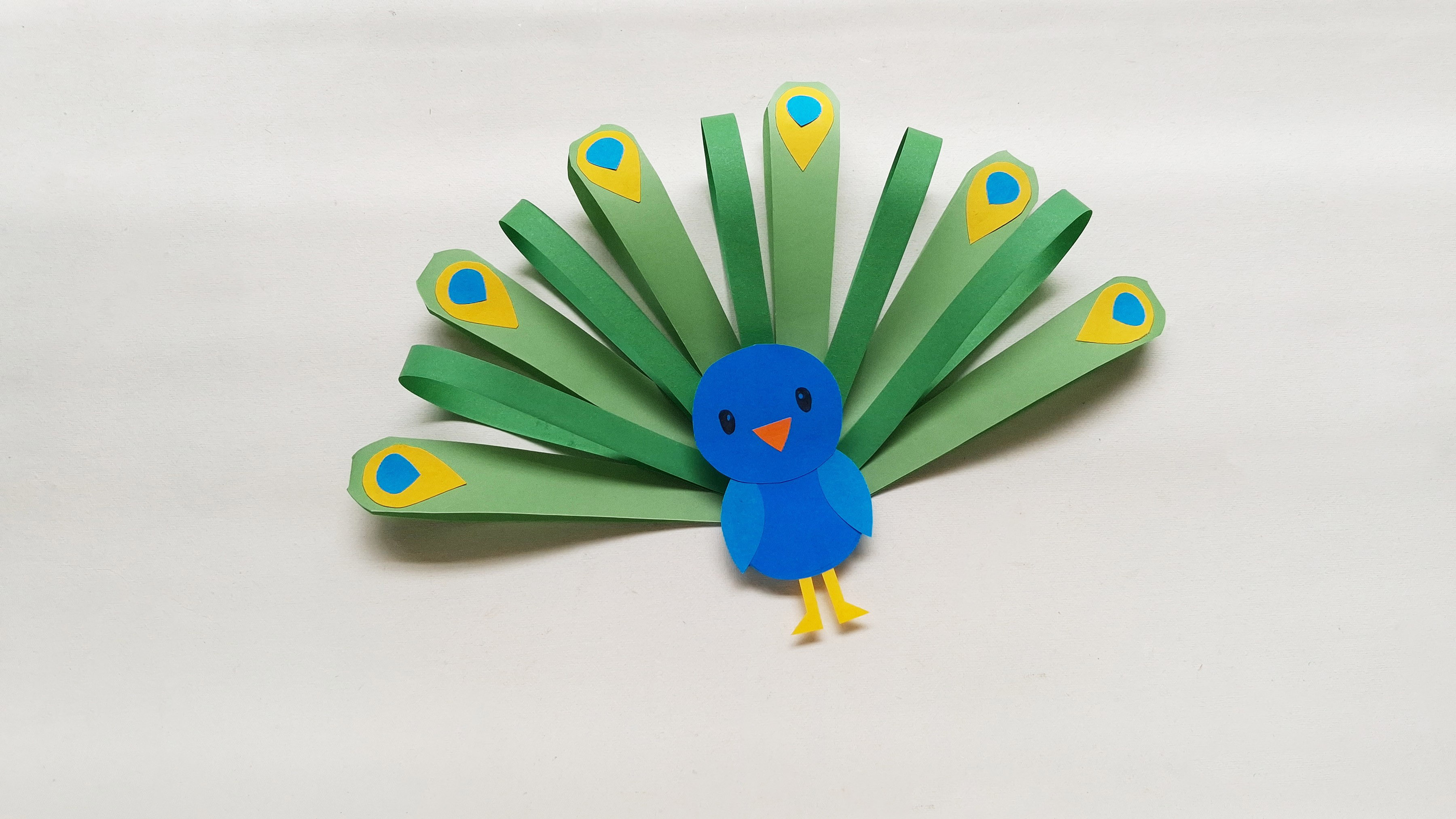 Papercraft Peacock