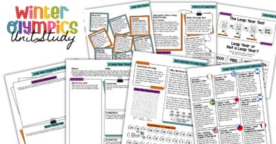 Creating a Winter Olympics Unit Study in Your Homeschool - Only ...